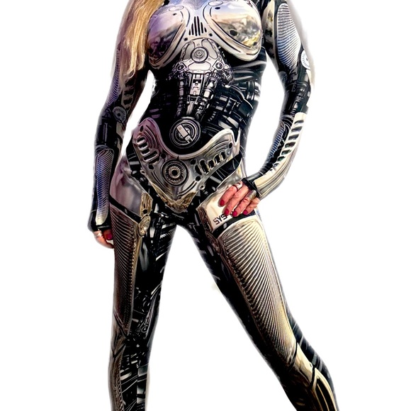 Pants & Jumpsuits | Cyborg Bodysuit Very Detailed And Stunning Perfect ...